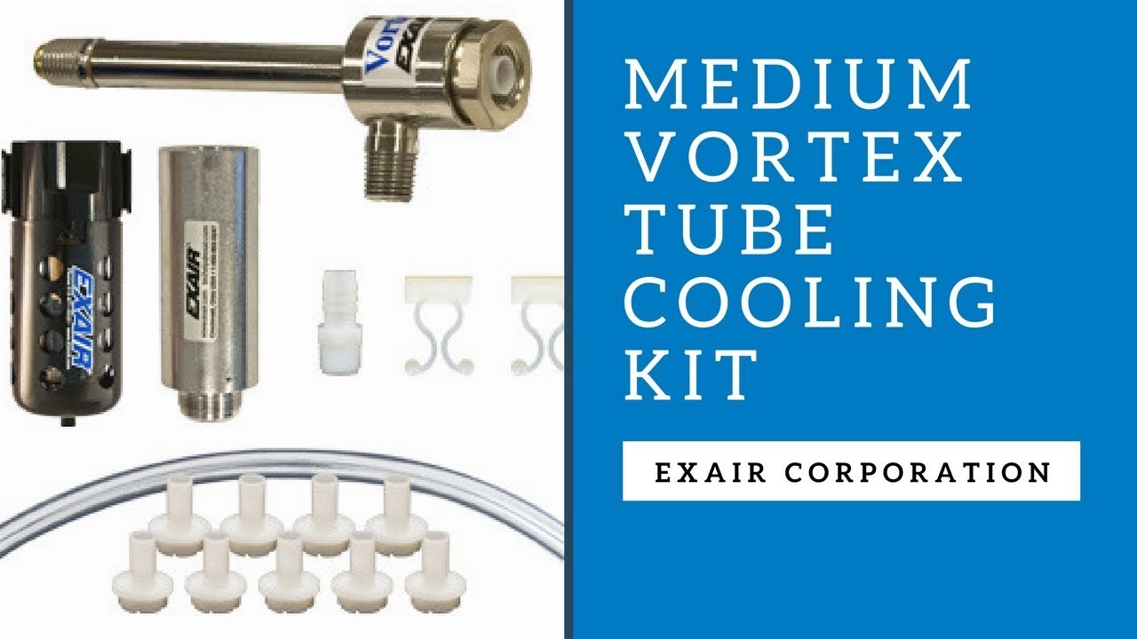 Medium Vortex Tube Cooling Kit - YouTube