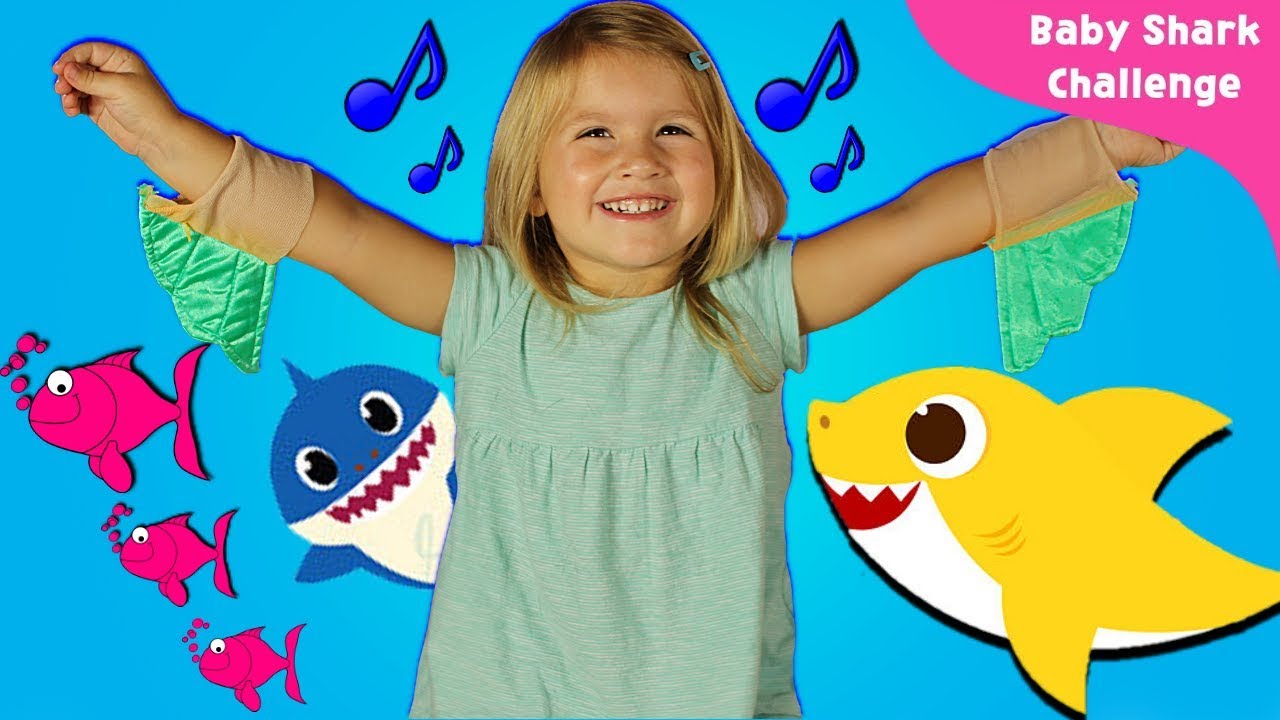 Baby shark dance challenge! Baby shark challenge 2018 ! Nursery rhyme ...