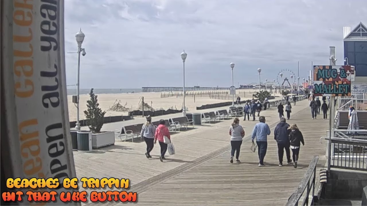 Ocean City, MD Boardwalk Cam - Maryland beach live webcam - ocean city ...