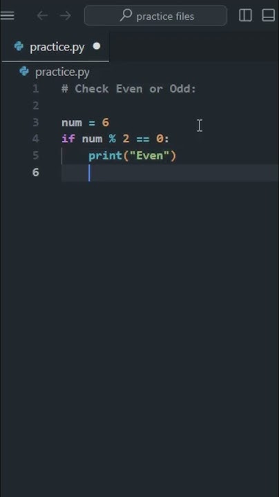 Check Even Or Odd Python Pythonprogrammingcodinglearnpython Pythonforbeginners Youtube