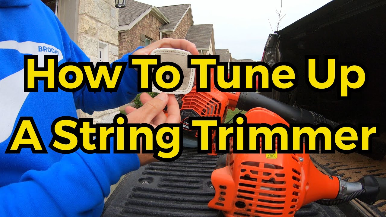 How To Tune Up A String Trimmer / Weed Eater and Be Running Like New In ...