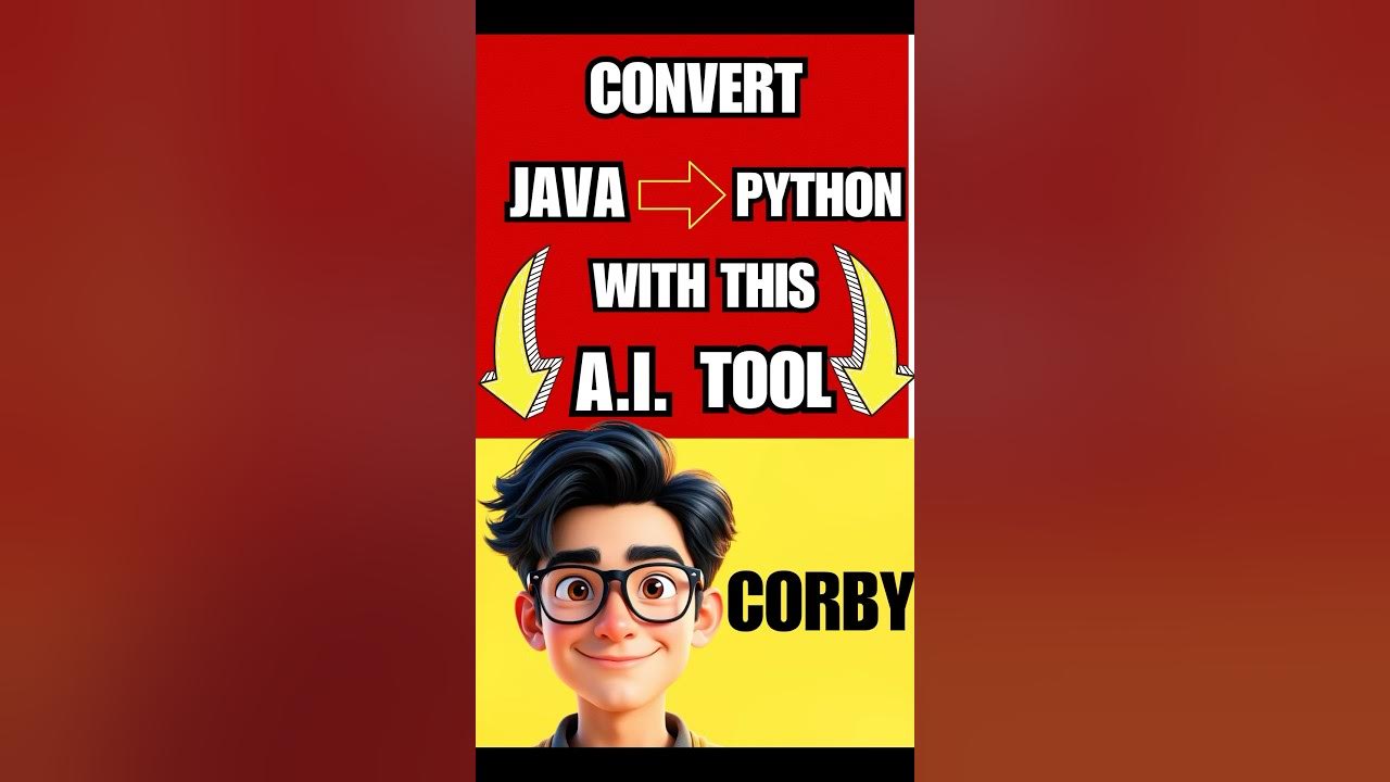 Convert JAVA to PYTHON With The BEST AI TOOL FOR 2024! - YouTube