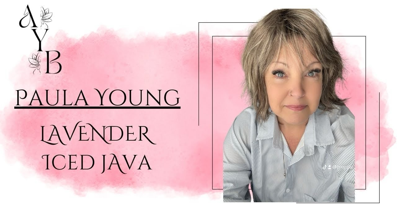 LAVENDER in the colour Iced Java from Paula Young - YouTube