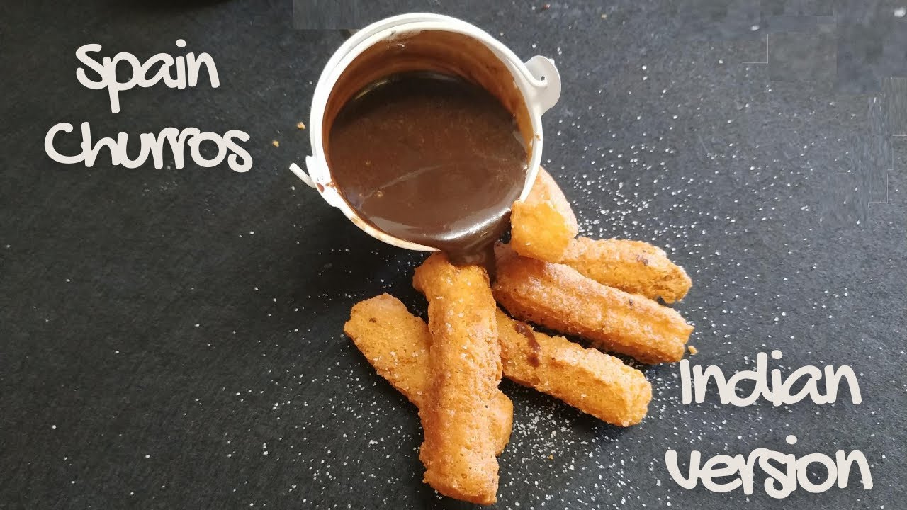 Spain Churros in Indian version | How to make Churros | famous street ...