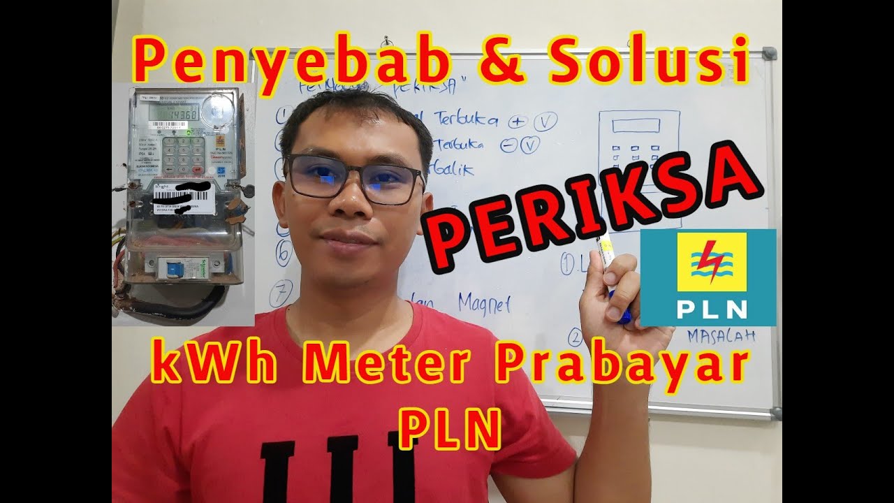 Penyebab dan Solusi PERIKSA Pada kWh Meter Prabayar Smart Meter PLN ...