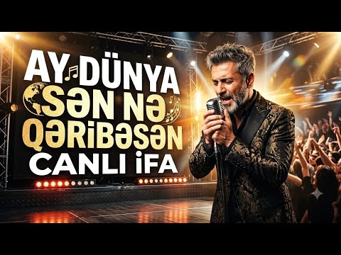 AY DÜNYA, SƏN NƏ QƏRİBƏSƏN (Canlı İfa) - Möhtəşəm Lirik Estrada