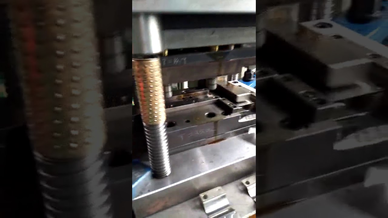 stamping progressive die - YouTube