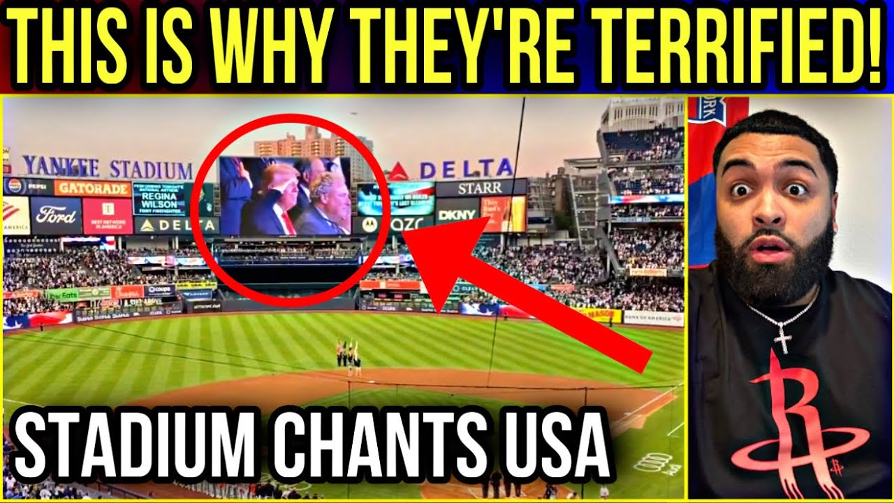 Entire STADIUM EXPLODES in STANDING OVATION When President Trump ...