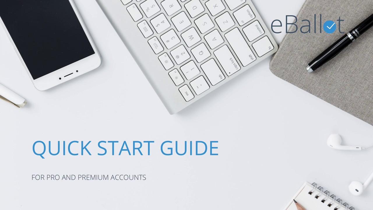 Online Voting System - eBallot Essential | Quick Start Guide - YouTube