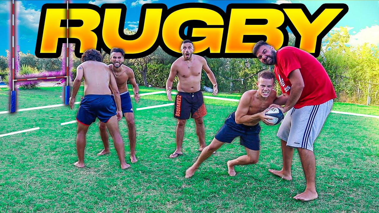🏉 RUGBY 3 vs 3 in VILLA ELITES! - YouTube