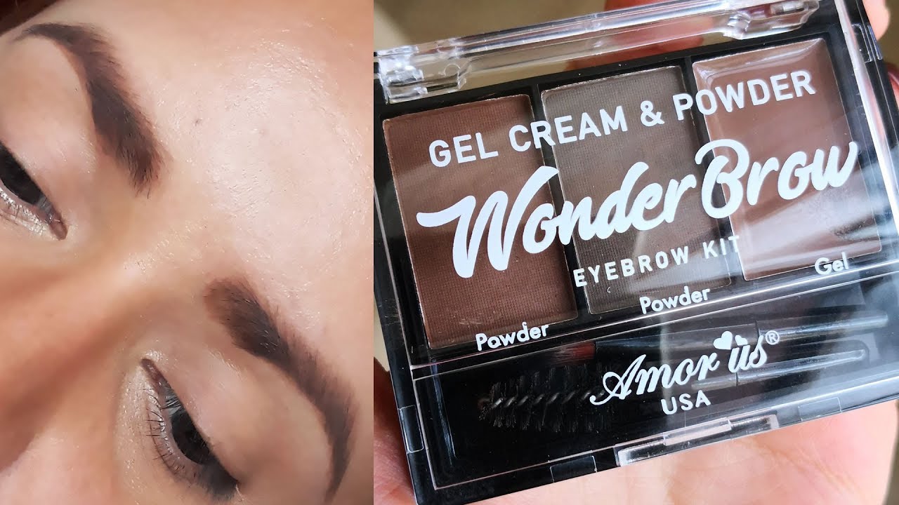 Wonder Brow Amore Us - Gel&Powder - YouTube