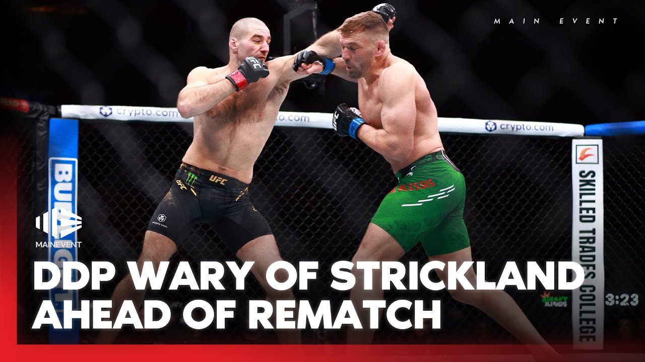 'The first fight is irrelevant' - DDP ready for anything in rematch 🥊 I ...