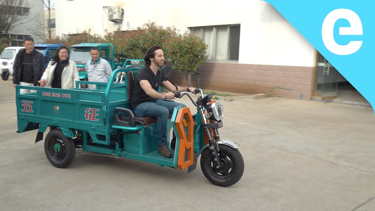 Visiting a Chinese electric farm truck factory: Wuzheng three-wheelers ...
