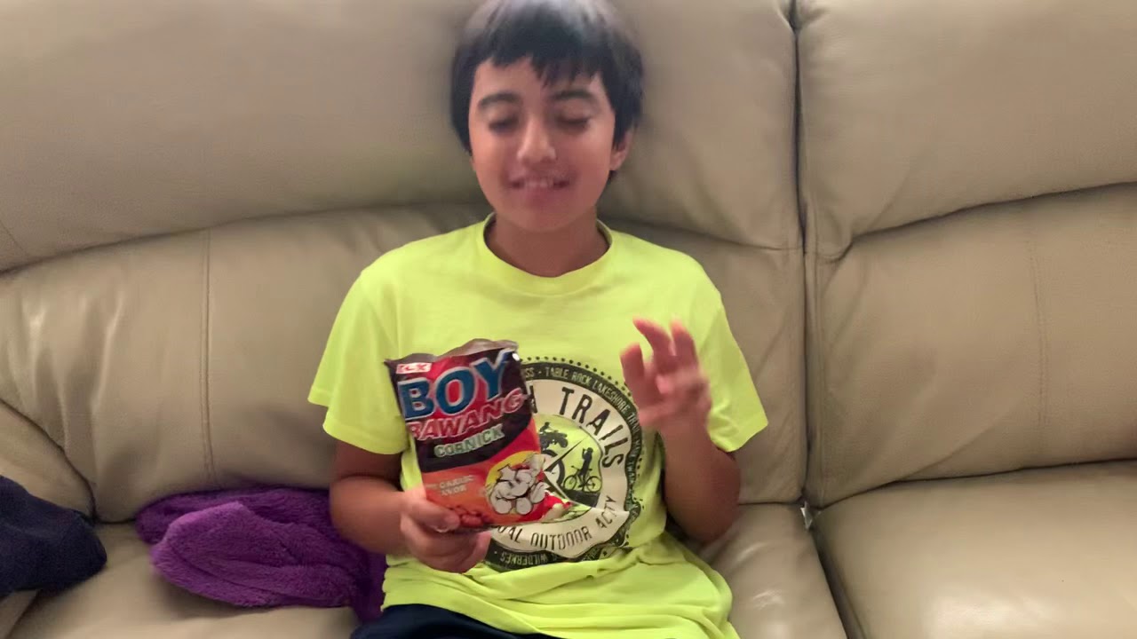 Taste Filipino Food Pinoy Snack KSK BOY BAWANG CORNICK Hot Garlic ...