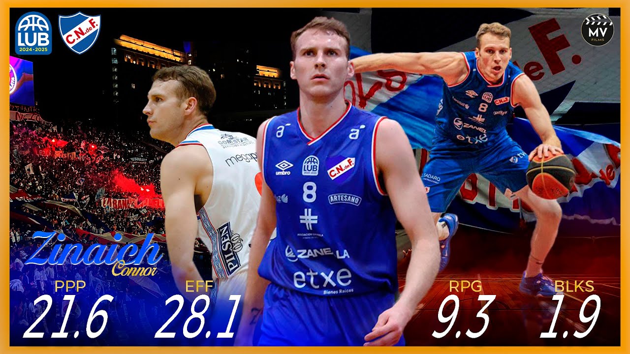 Connor Zinaich | LUB Uruguay Season 2024/25 - YouTube