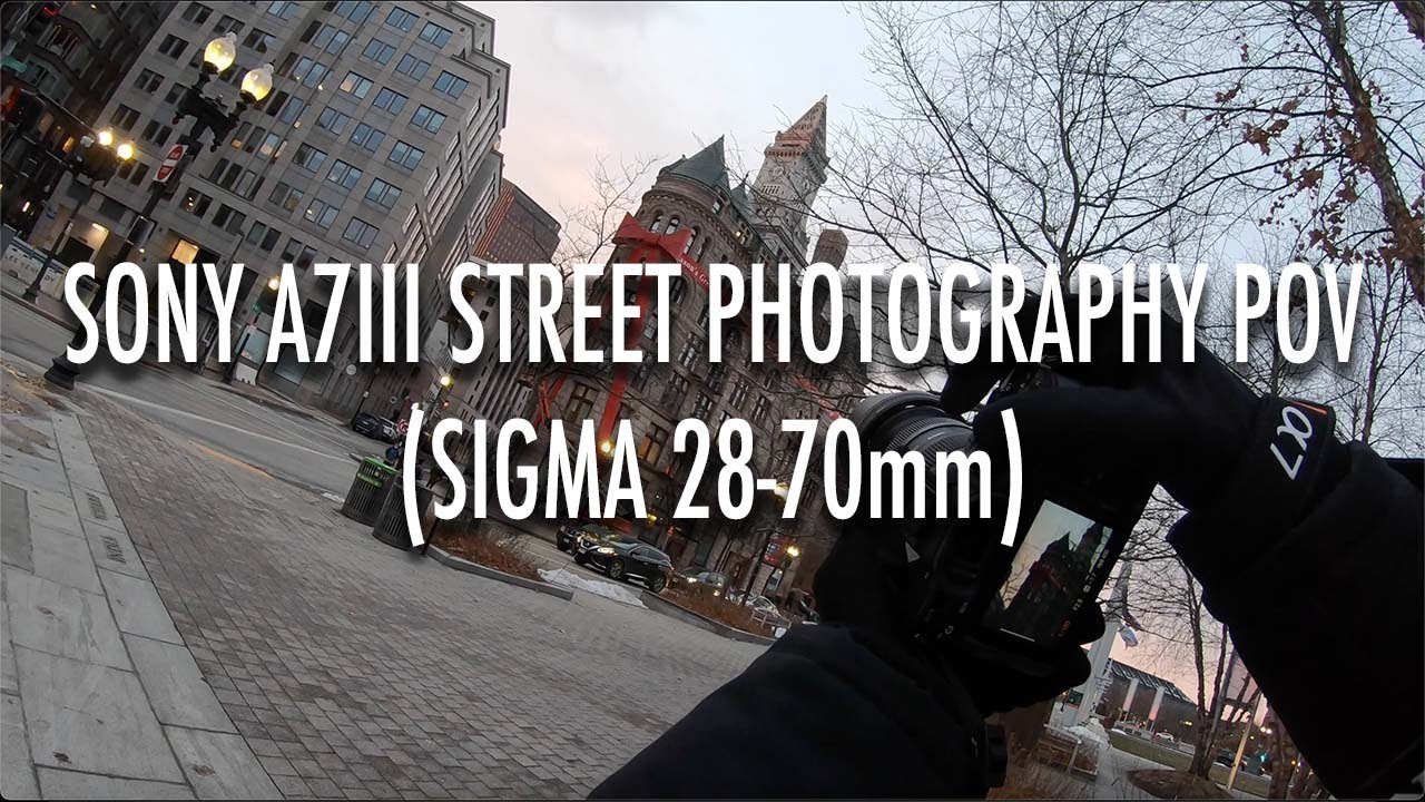 SONY A73 STREET PHOTOGRAPHY POV with SIGMA 28-70mm - YouTube