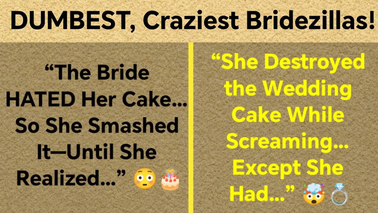 DUMBEST, Craziest BRIDEZILLAS EVER! 👰‍♀️🔥😱 - YouTube