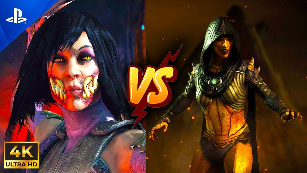 Mortal Kombat X - Mileena VS D'vorah - PS5 Mortal Kombat XL gameplay MKX - YouTube