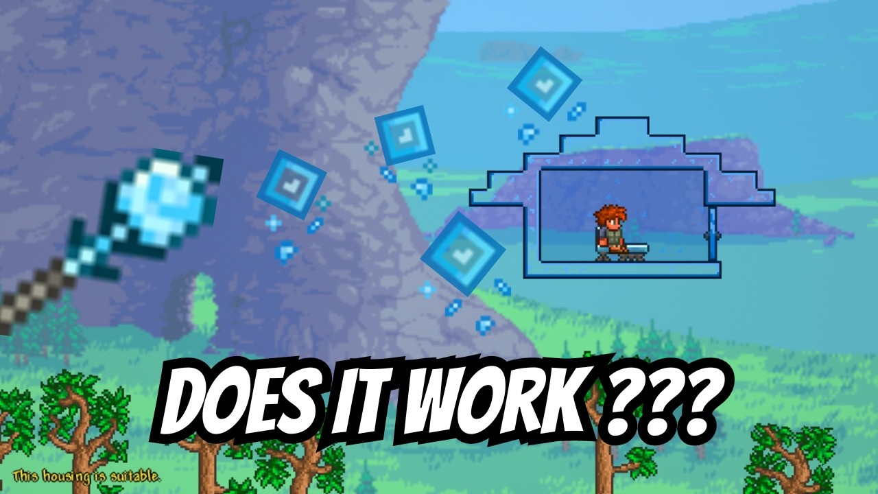 A House Made With an Ice Rod, Will be Suitable | Terraria Mythbusters ...