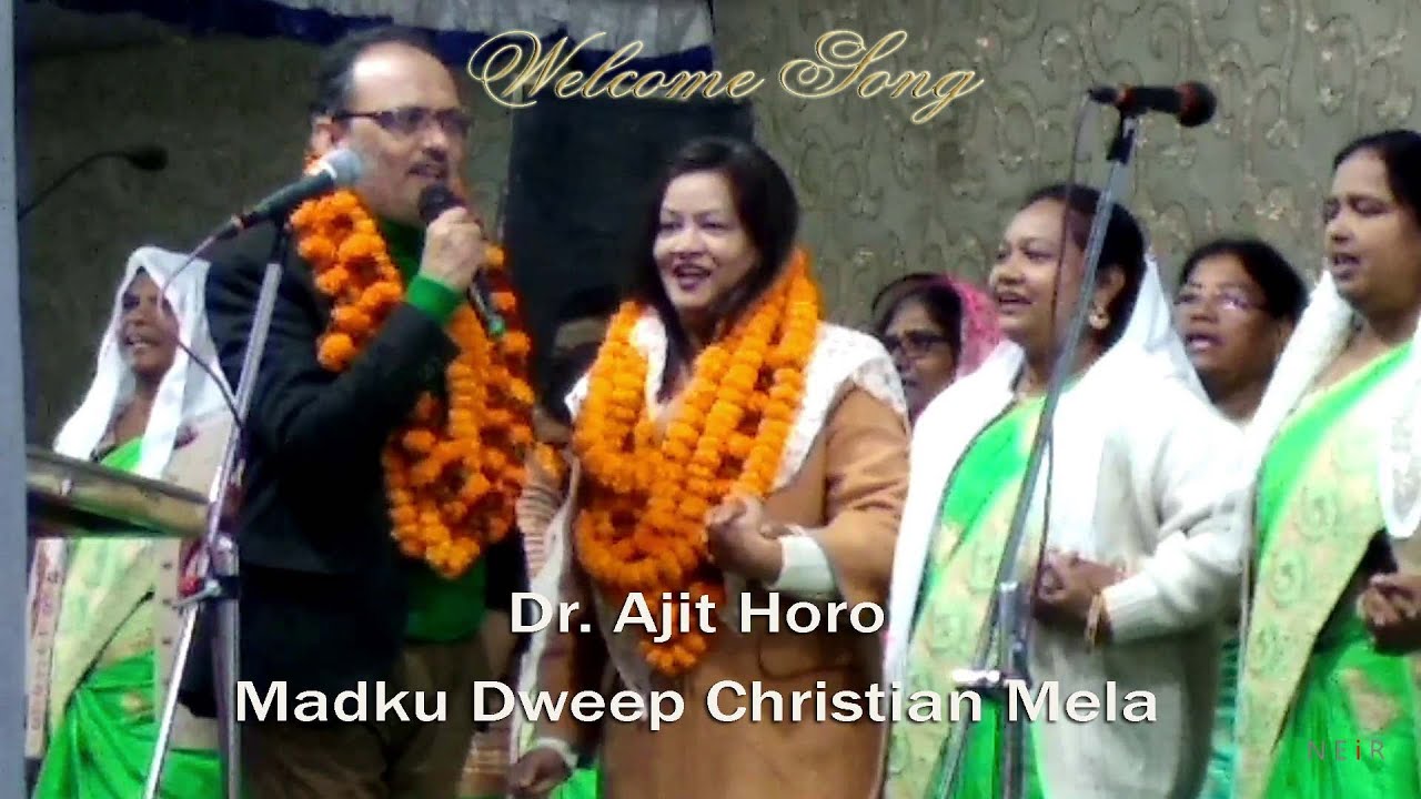 Sadri Welcome Song: Dr. Ajit Horo | Madku Dweep Christian Mela | स्वागत ...
