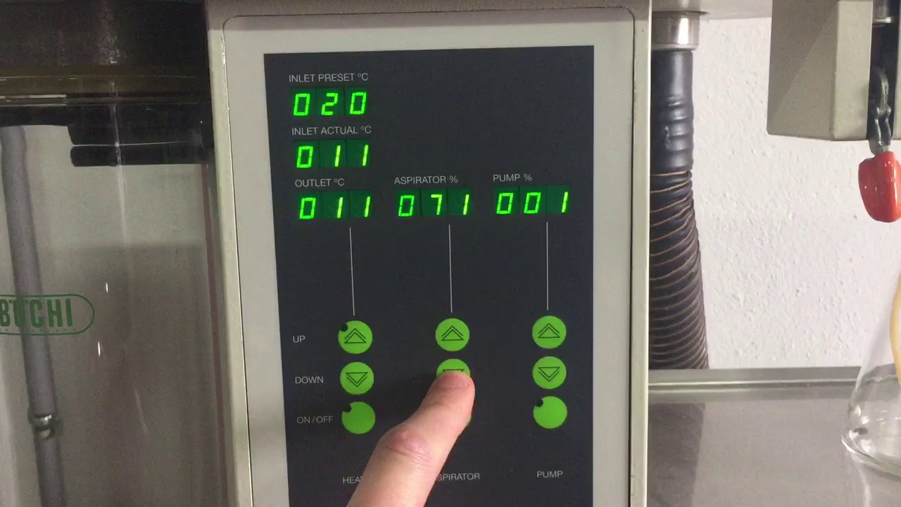 U2286 Buchi B-191 controls check - YouTube