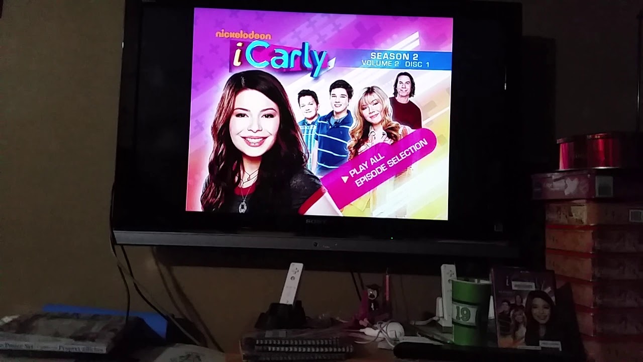 Icarly season 2 volume 2 2009 dvd menu - YouTube