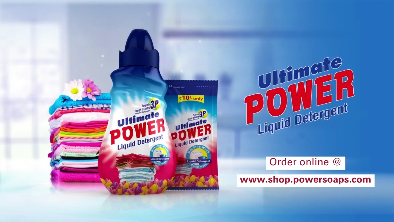 ULTIMATE POWER LIQUID DETERGENT | Order Online @ www.shop.powersoaps ...
