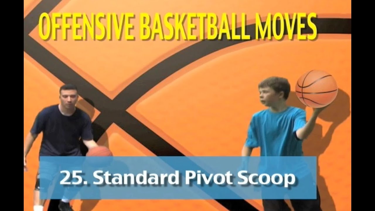 Basketball Move: The Pivot Scoop is a basketball move that is done ...