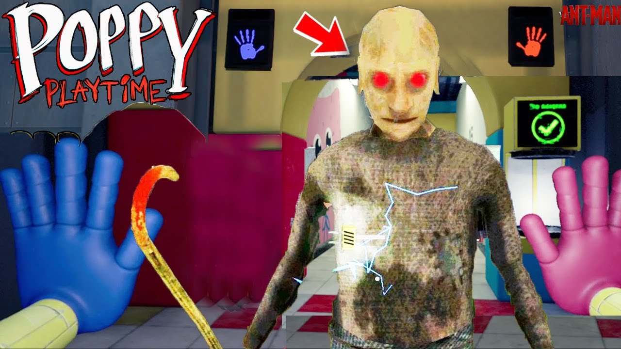 Poppy Playtime Grandpa (Granny) New Huggy Wuggy is a Grandpa (Granny ...