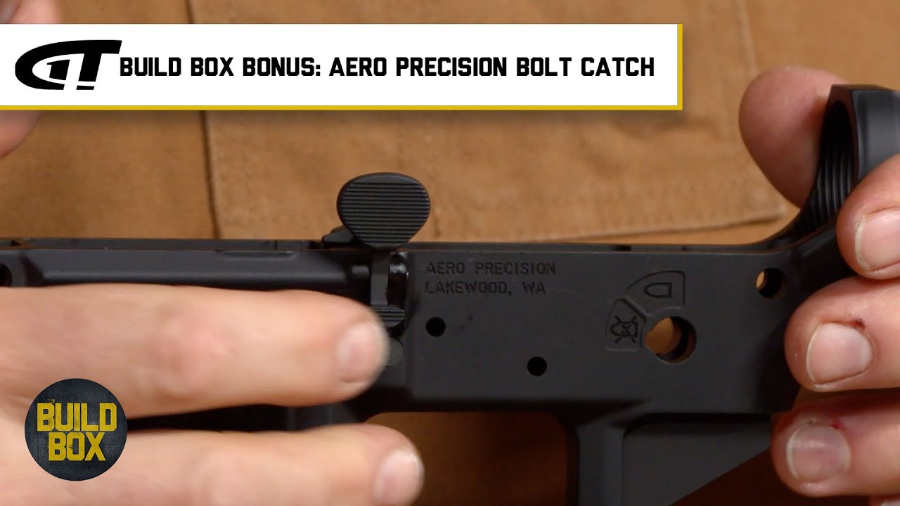 Build Box Bonus: Aero Precision Bolt Catch | Gun Talk Videos - YouTube