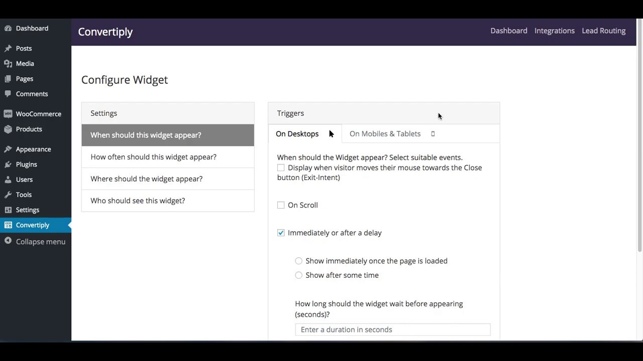 Convertiply: 03 edit widget behavior - YouTube