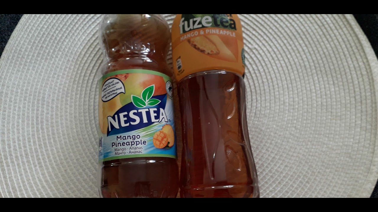 Nestea vs Fuzetea Mango & Pineapple - YouTube