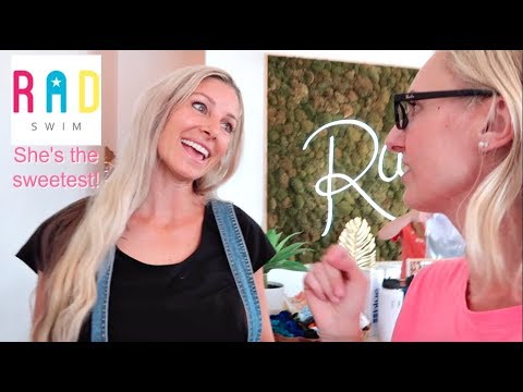 MEETING THE AMAZING OWNER OF RAD SWIM!! Plus discount code for YOU ...