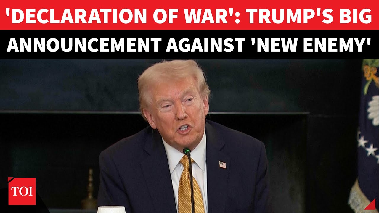 'Kill Them All': Trump's Huge 'FORMAL DECLARATION WAR' Announcement ...