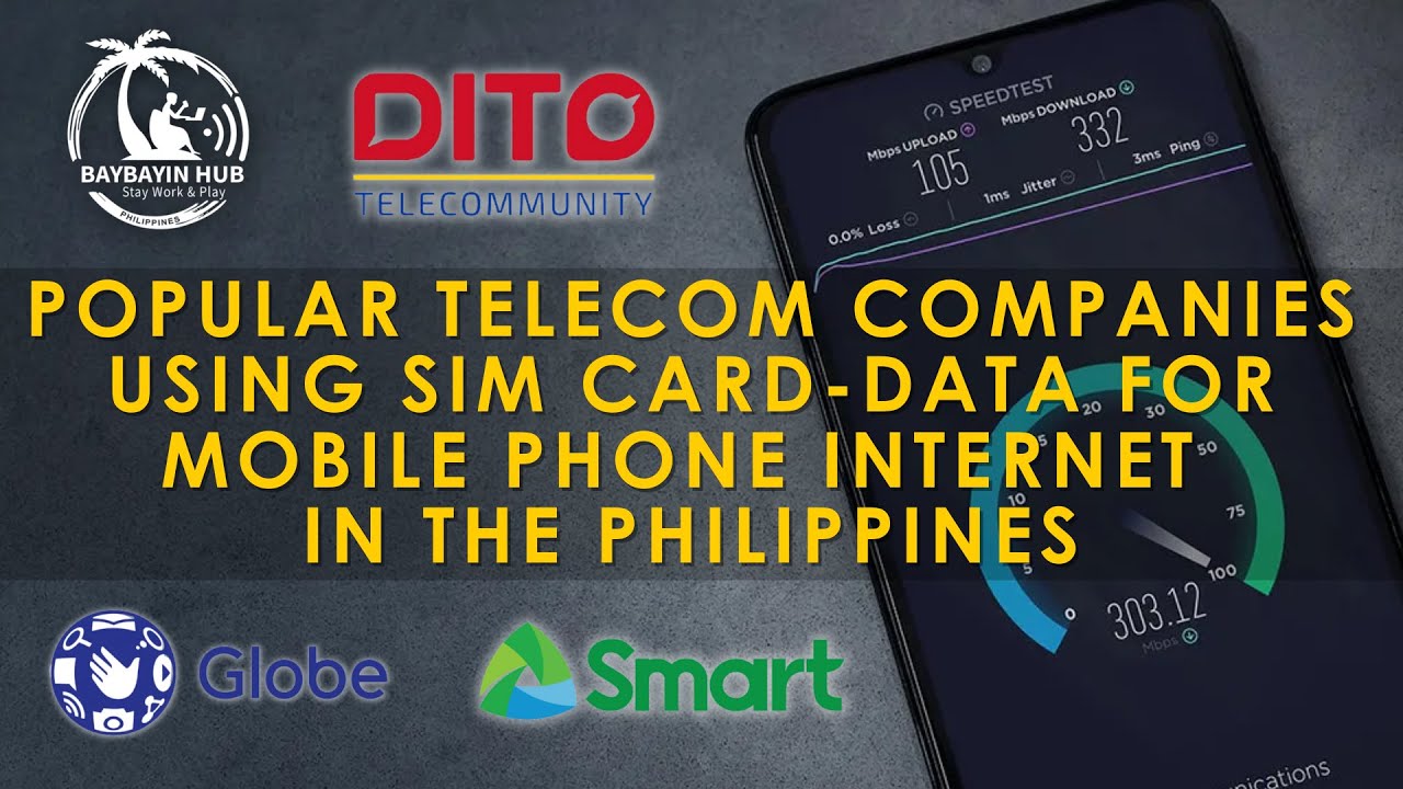 Popular Telecom Companies using Sim Card-Data for Mobile Phone Internet ...