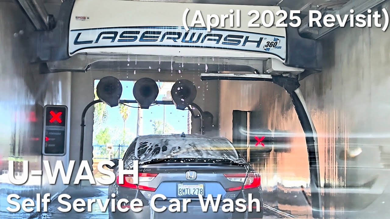 Laserwash 360+ ~ U-Wash Self Service (April 2025 Revisit) - YouTube