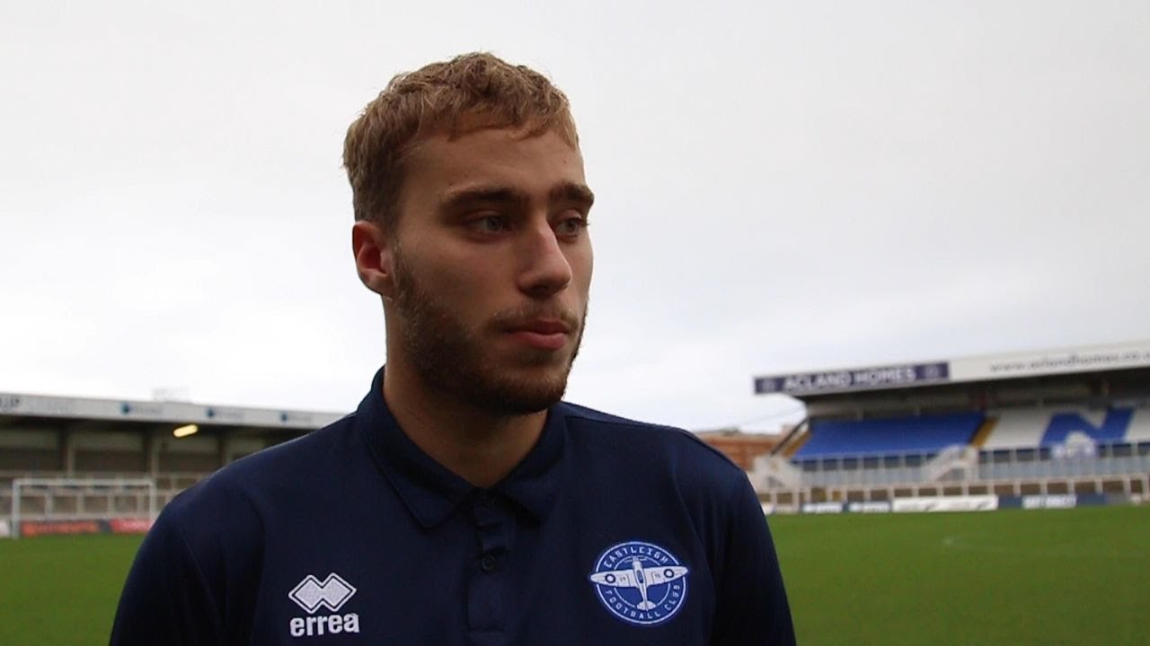 INTERVIEW | GEORGE LANGSTON POST-HARTLEPOOL UNITED DEFEAT - YouTube