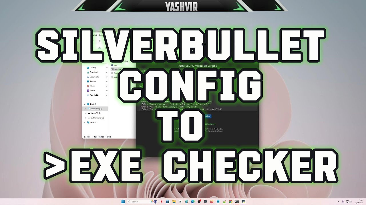 SilverBullet Config to Python Checker – Make Your Own Checker in 1 Click! 💻 - YouTube