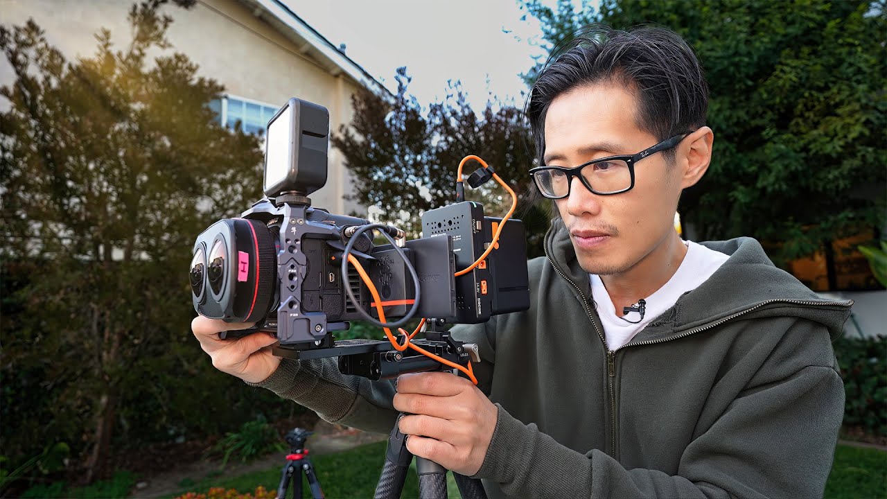 How to Film VR180 / 360° FAST: The Best Travel Tripod Quick Release ...