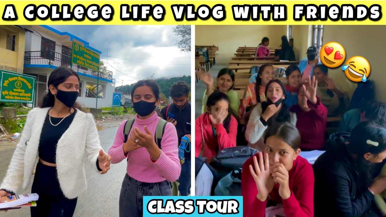 A College Life Vlog 💕 | class tour | #BTCDAVCOLLEGEBANIKHET - YouTube