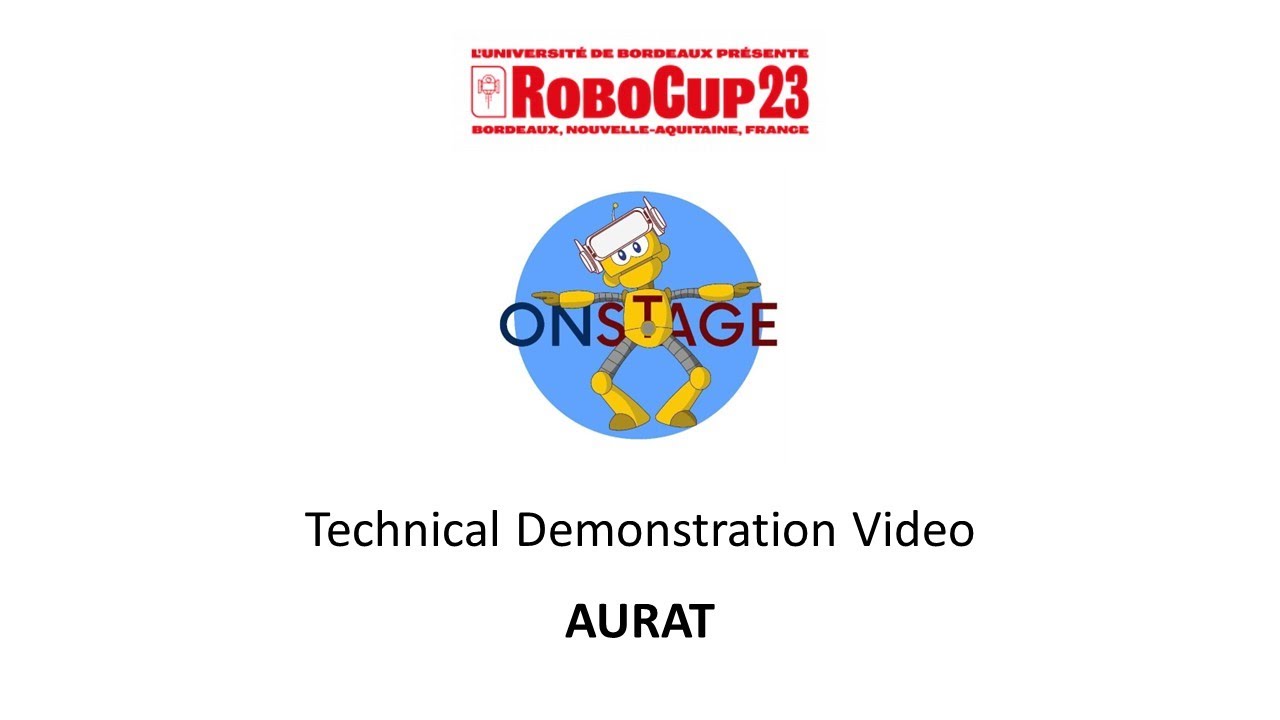 RoboCupJunior Bordeaux 2023 - OnStage Technical Demonstration Video ...