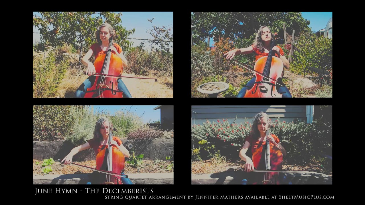 June Hymn by the Decemberists - for string quartet - YouTube