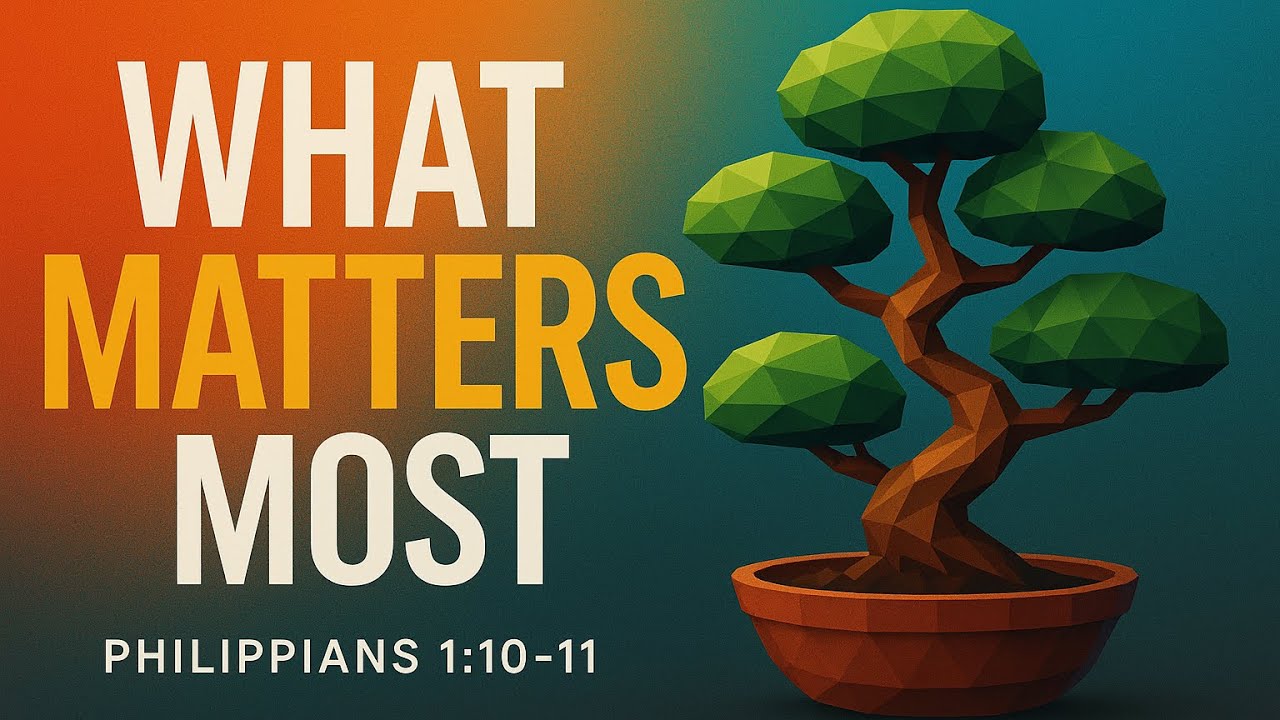 What Matters Most | Is Your Life Full, But Not Fulfilled? - YouTube