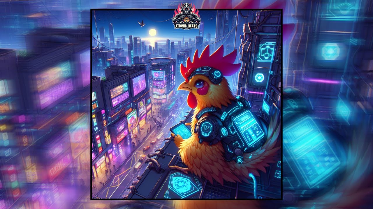 Cyber Chicken / Synthwave / No Copyright - YouTube
