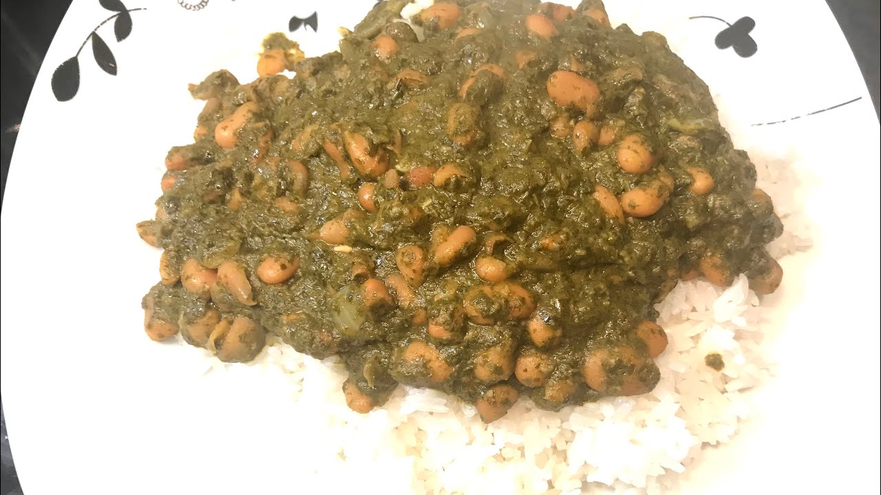 CASSAVA LEAVES WITH BEANS/ SAKA MADESU (CONGOLESE 🇨🇩 FOOD) - YouTube