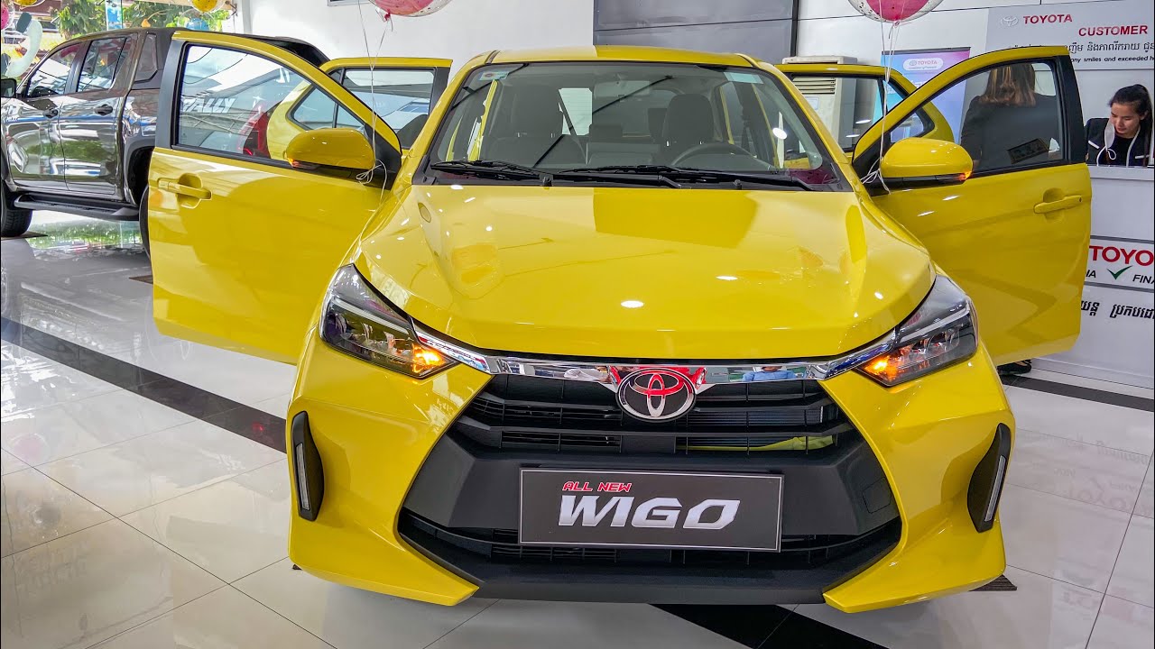 The All-New Toyota WIGO 2024 | 2024 Toyota Wigo Yellow Color - YouTube