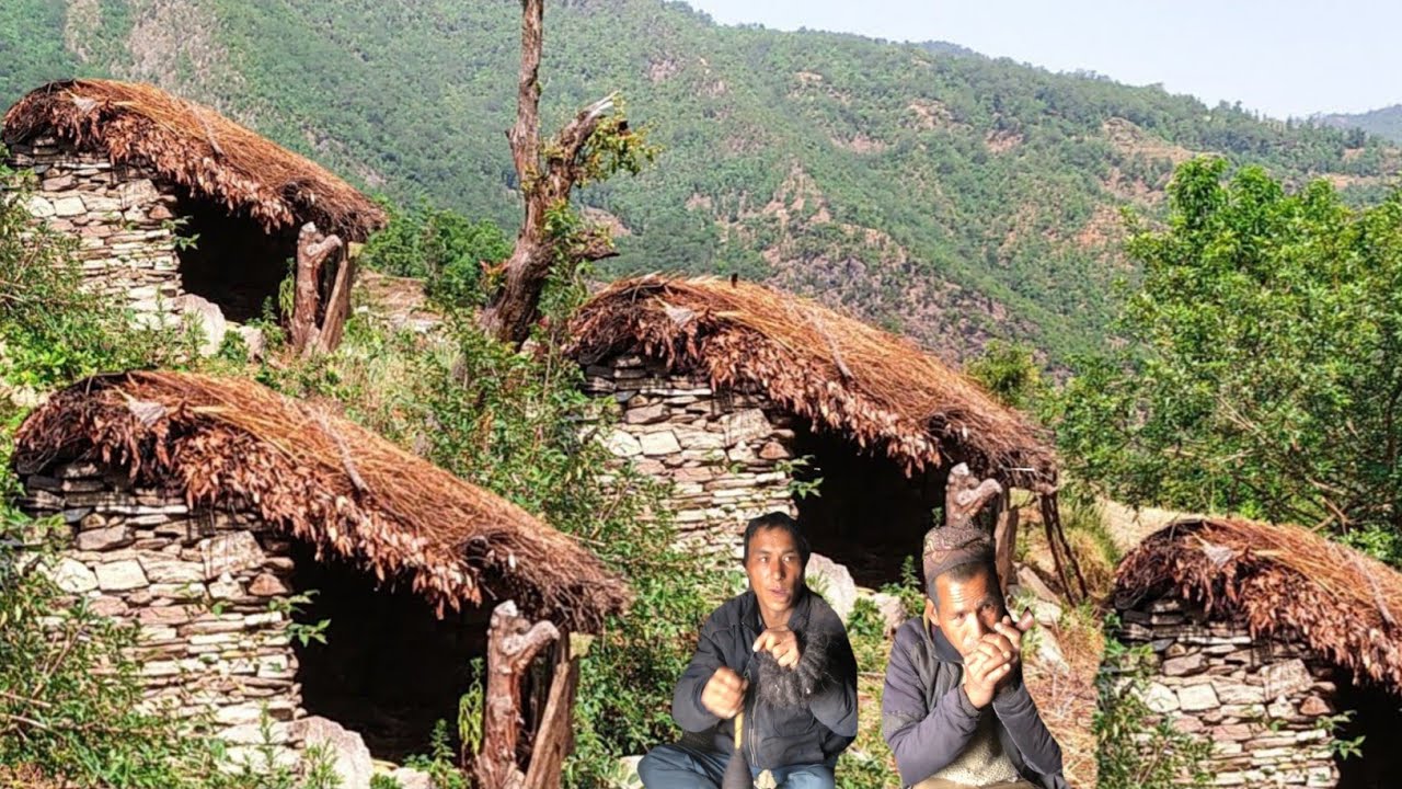 Most Beautiful mountain village life of nepal|| nepali village ...