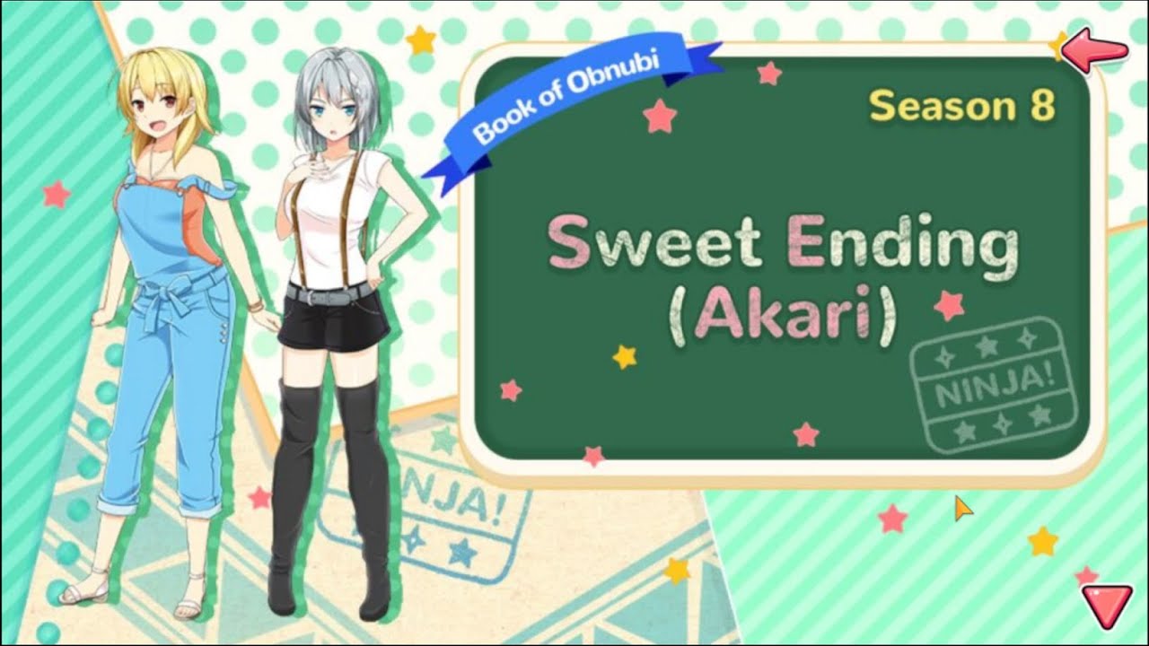 Moe! Ninja Girls: Season 8 Akari's Ending + *BONUS* Slumber Party Gacha ...