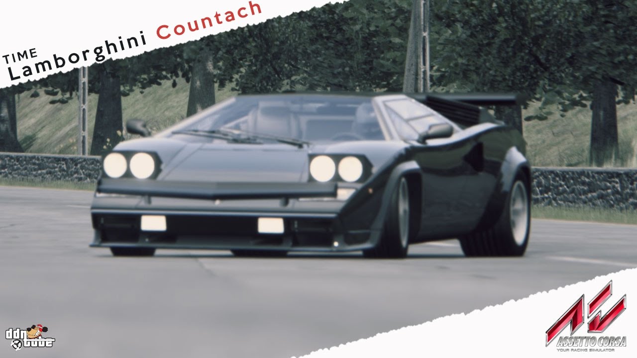 ASSETTO CORSA - TIME - Lamborghini Countach Tribute - YouTube