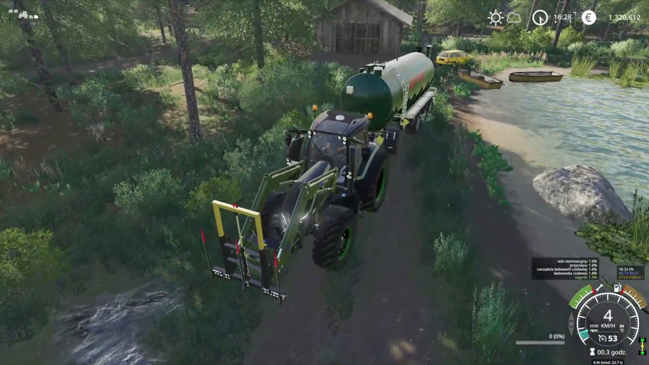 SLOVAK VILLAGE V1.0.1 FS19 look at the map - YouTube
